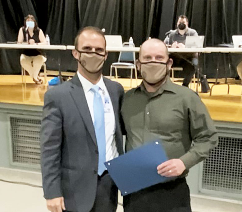 Wood BOE honors service personnel | News, Sports, Jobs - News and Sentinel